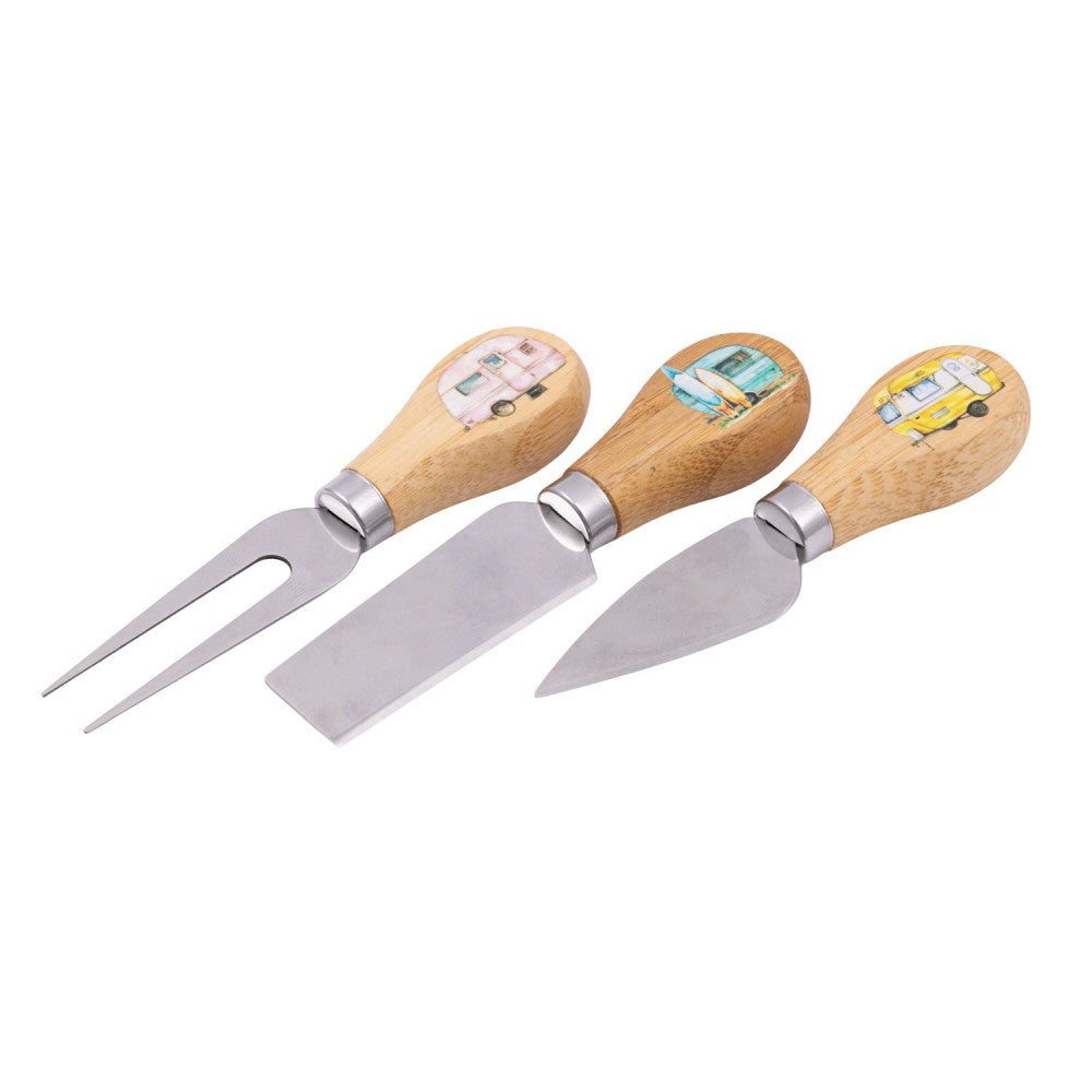 Caravan Cheese Knife Set – Lazy Frog Gifts