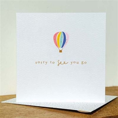 Card- Goodbye Good Luck – Lazy Frog Gifts