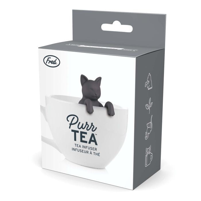 Tea Infuser - Purr Tea – Lazy Frog Gifts