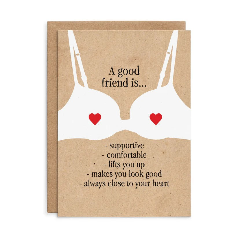 Defamations Card - A Good Friend Is – Lazy Frog Gifts