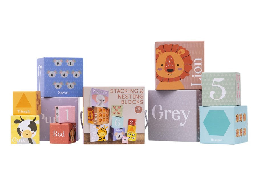 Stacking & Nesting Blocks – Lazy Frog Gifts