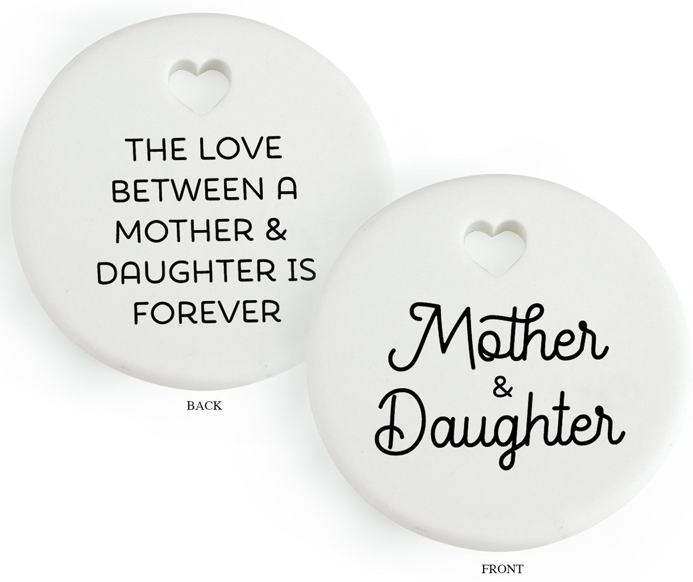 Heartfelt Token - Mother & Daughter – Lazy Frog Gifts