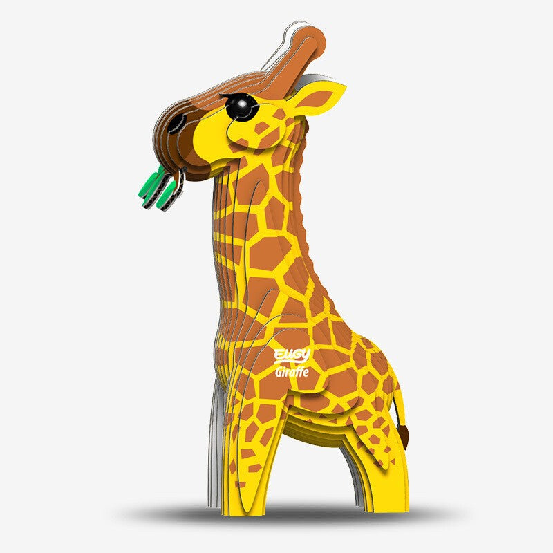 Eugy Giraffe 3d Puzzle – Lazy Frog Gifts