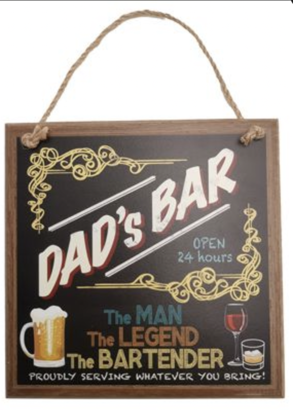 Home Vintage Sign -dad's Bar Sign – Lazy Frog Gifts